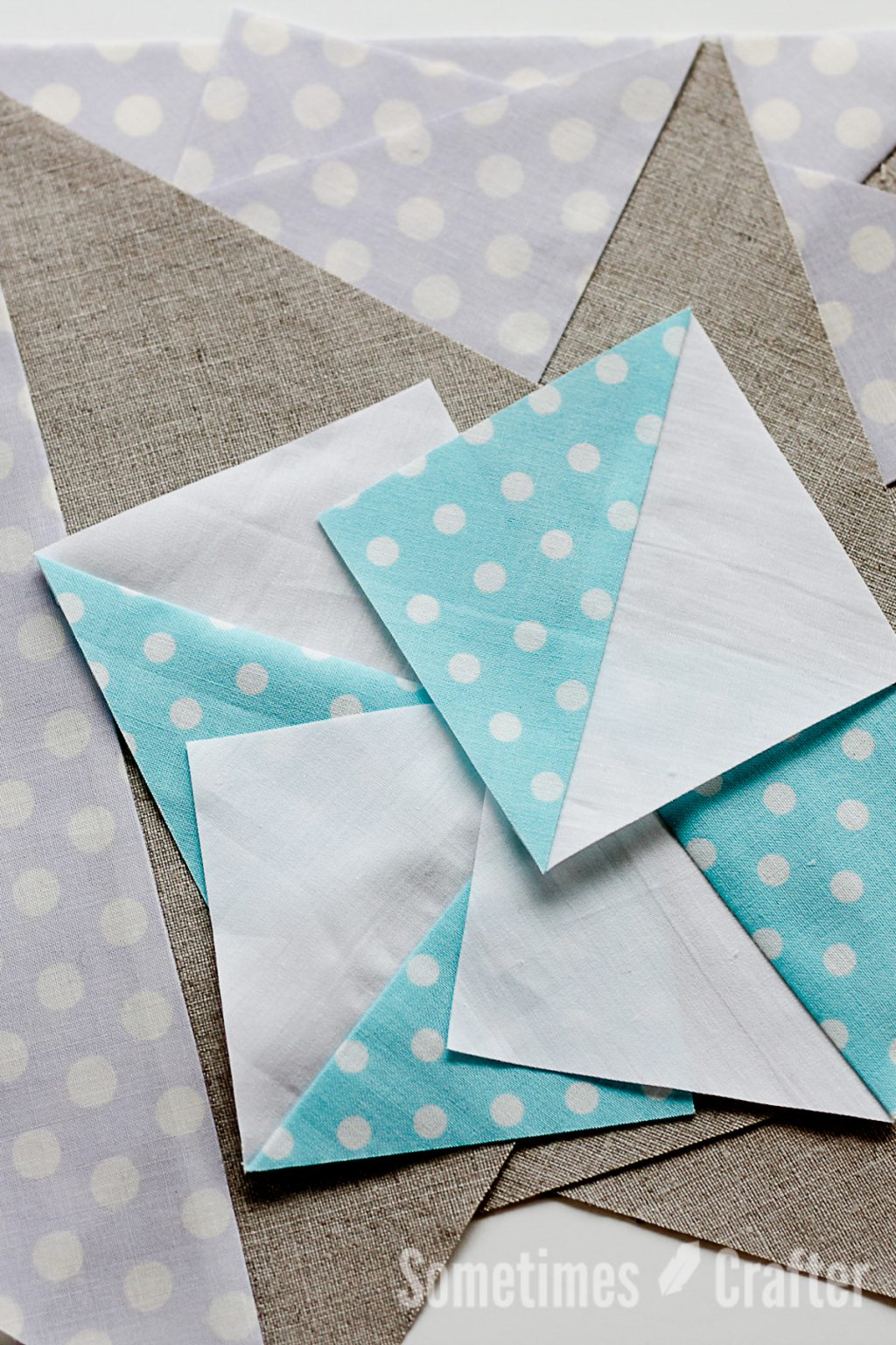 Half Square Triangles – Sometimes Crafter