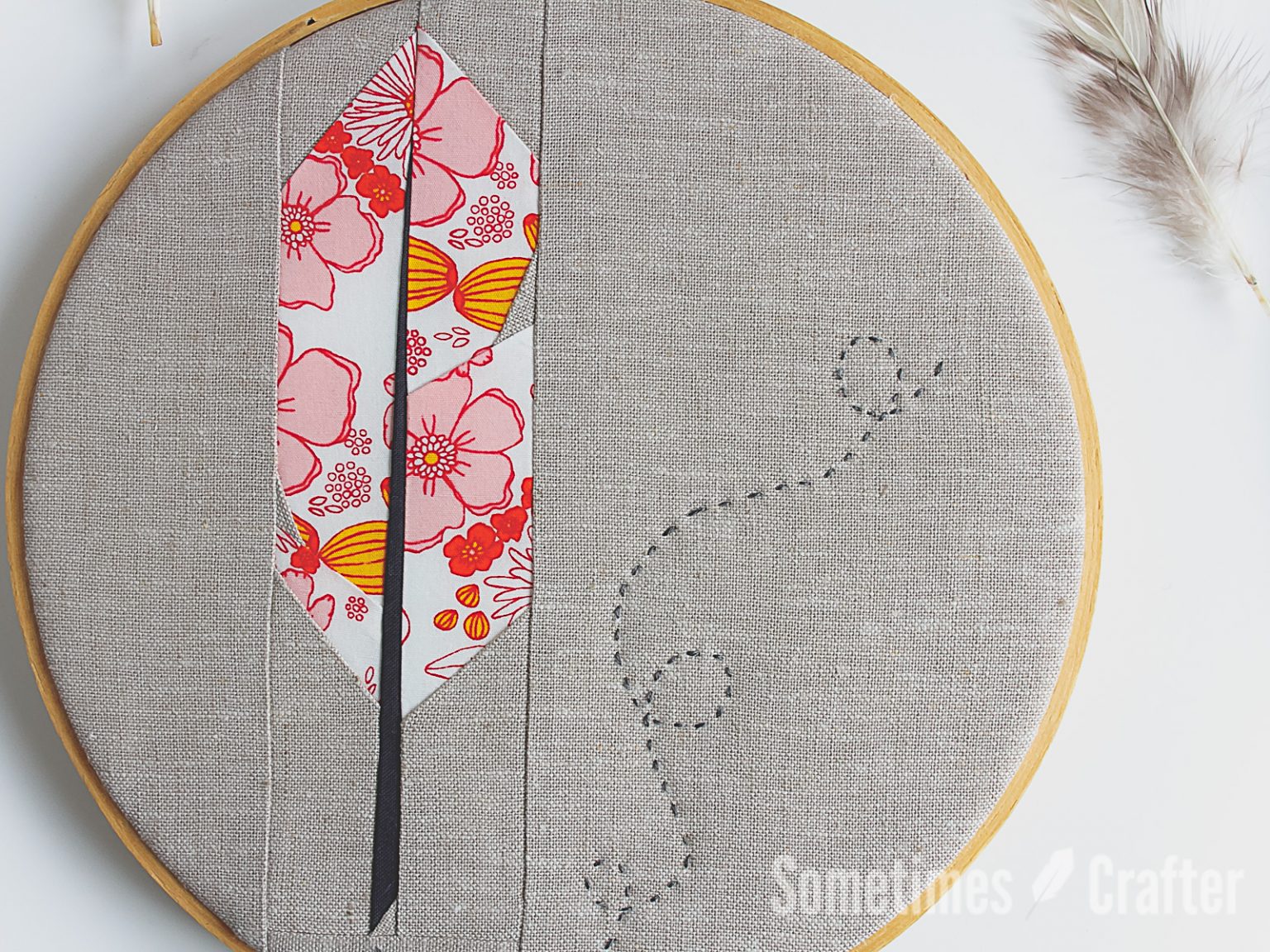 Feathers FPP Pattern – Sometimes Crafter