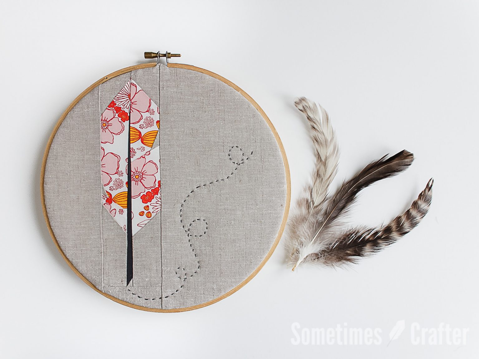 Feathers FPP Pattern – Sometimes Crafter