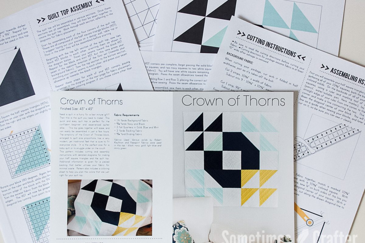 Sometimes Crafter – Patterns * Quilting * Handmade