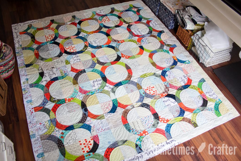 Quilting a January Quilt – Sometimes Crafter